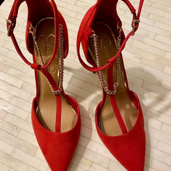 Jessica Simpson | Shoes | Jessica Simpson Chain Wintelle Pointedtoe ...